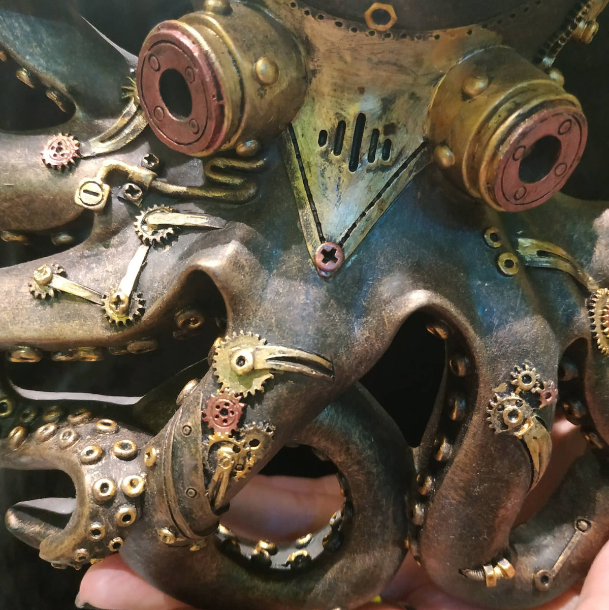 Steampunk Octopus Clock – Kutuleras